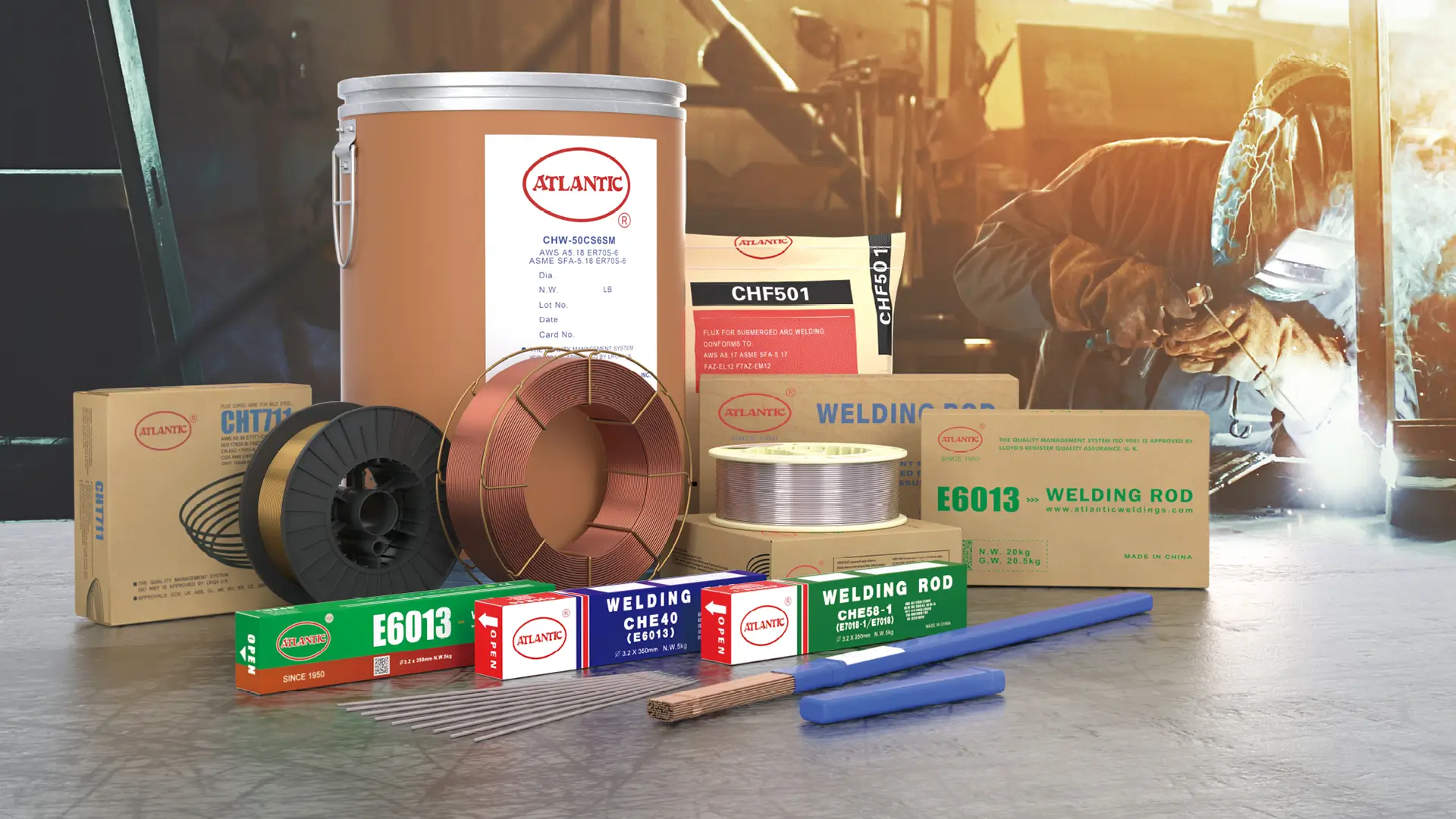 Welding Rod/Welding Wire/Welding Flux Manufacturer | OEM ODM